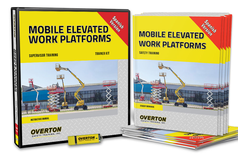 Mobile Elevated Work Platform Safety Training (Spanish) - Trainer Kit ...